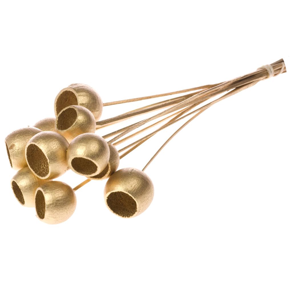 Pre Order Bell cup on stem gold, Box x 12 – Atlas Flowers