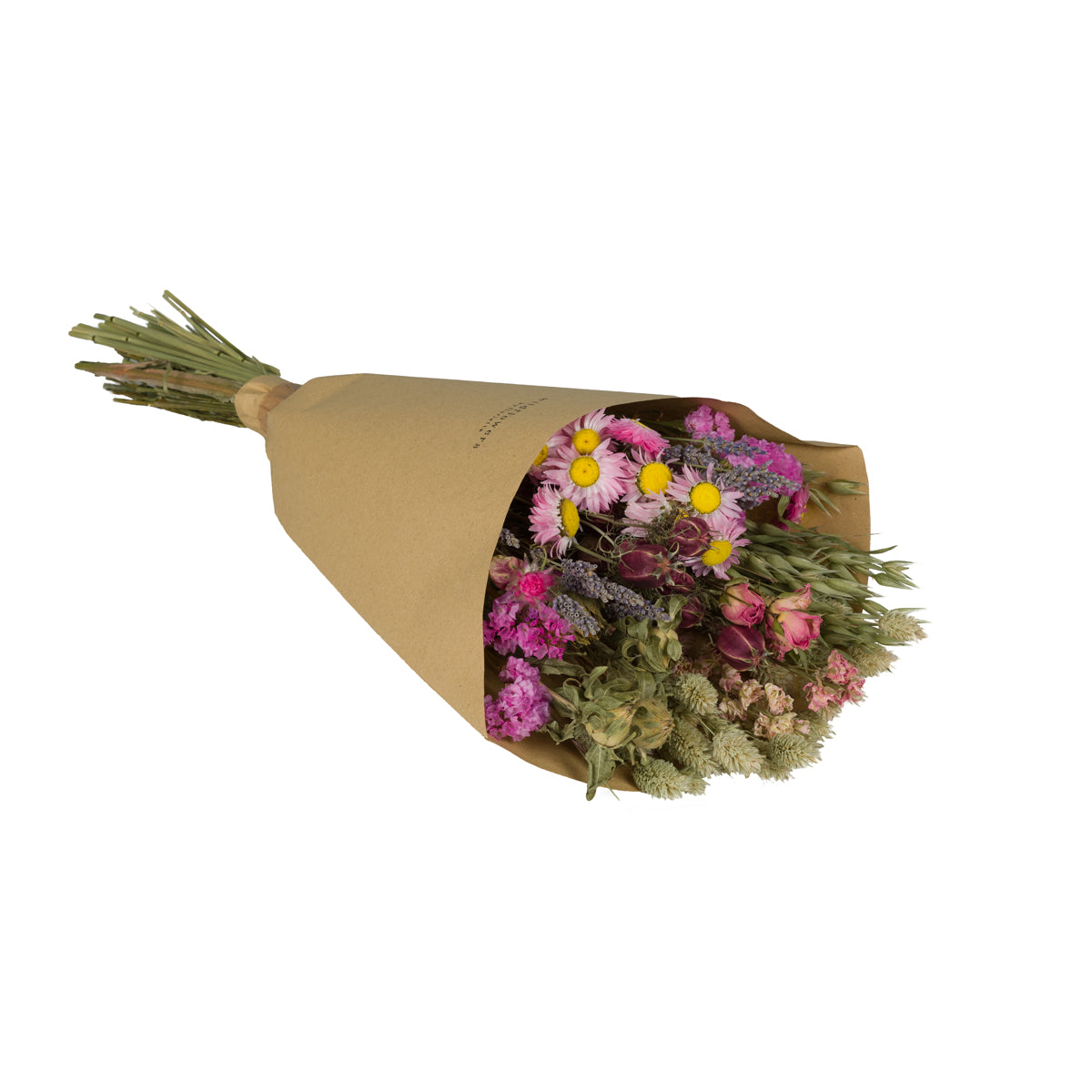 Pre-Order Field bouquet medium, pink, box x 10 bouquets – Atlas Flowers