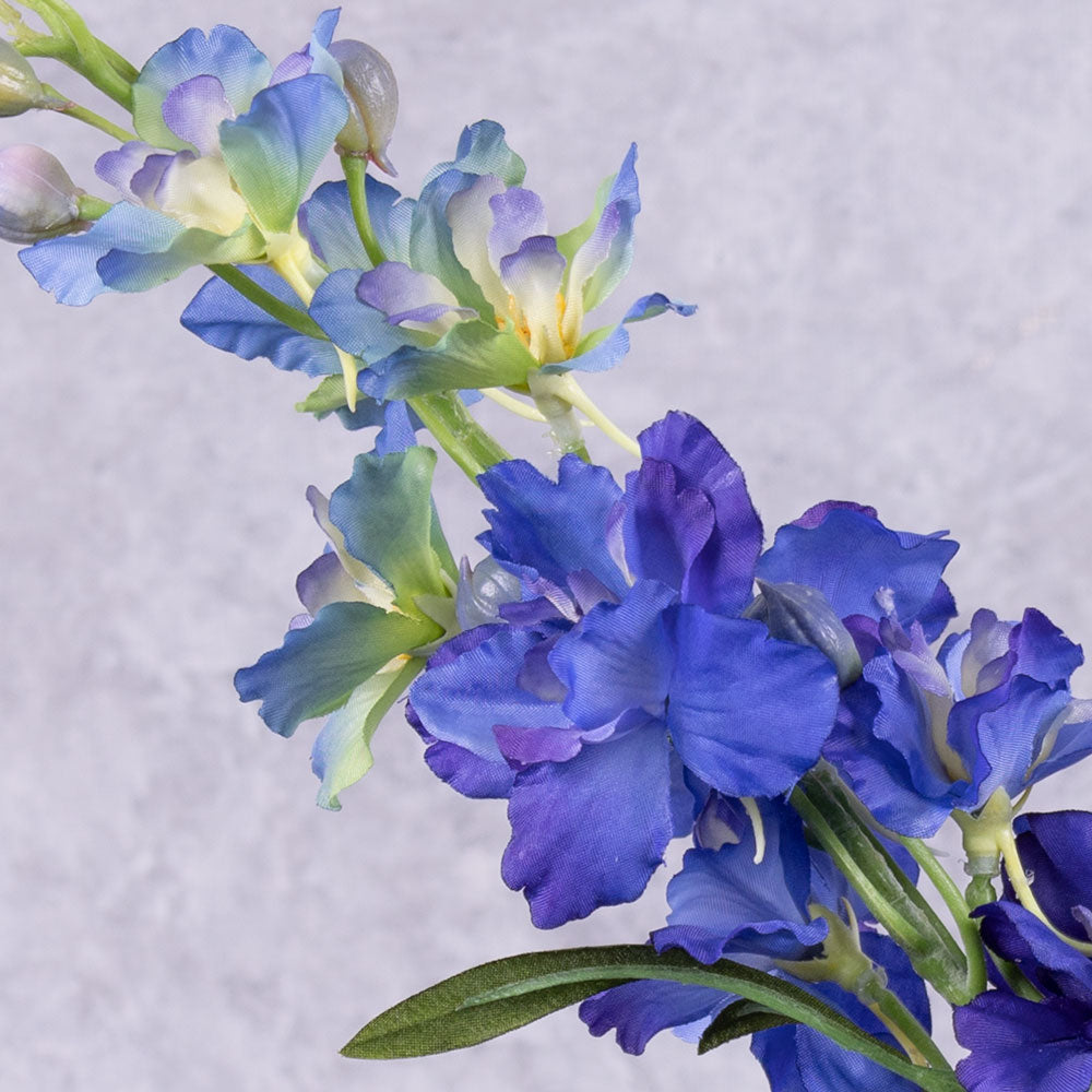 Delphinium, Artificial, Dark Blue, 60cm – Atlas Flowers